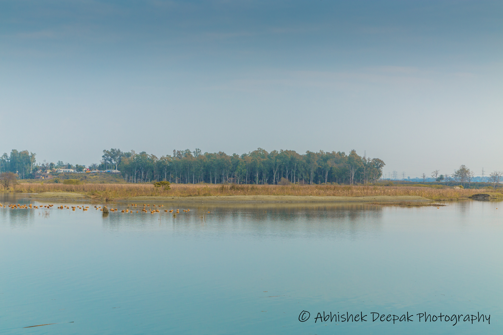 Landscape Photography at Assan Barrage – Abhishek Deepak